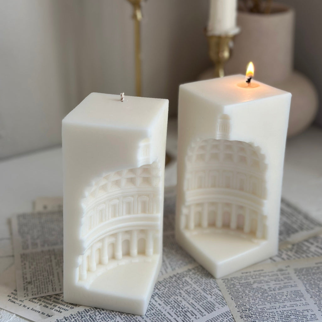 Greek Sculptured Candle(1pc) – LA AROMA CANDLE CO.